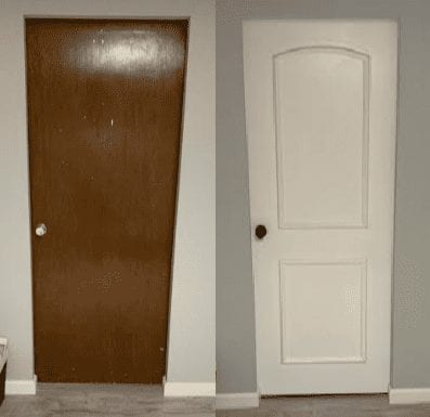 Painting Interior Doors to Look New For Less Than $100